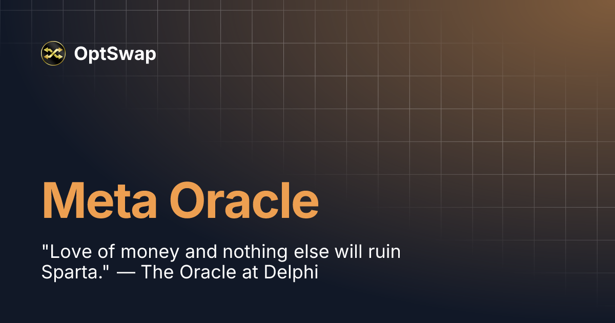 Meta Oracle | OptSwap